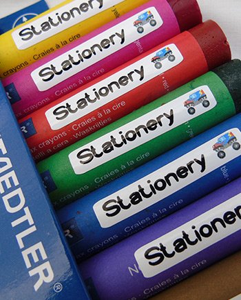 School & Stationary Labels – Loads of Labels