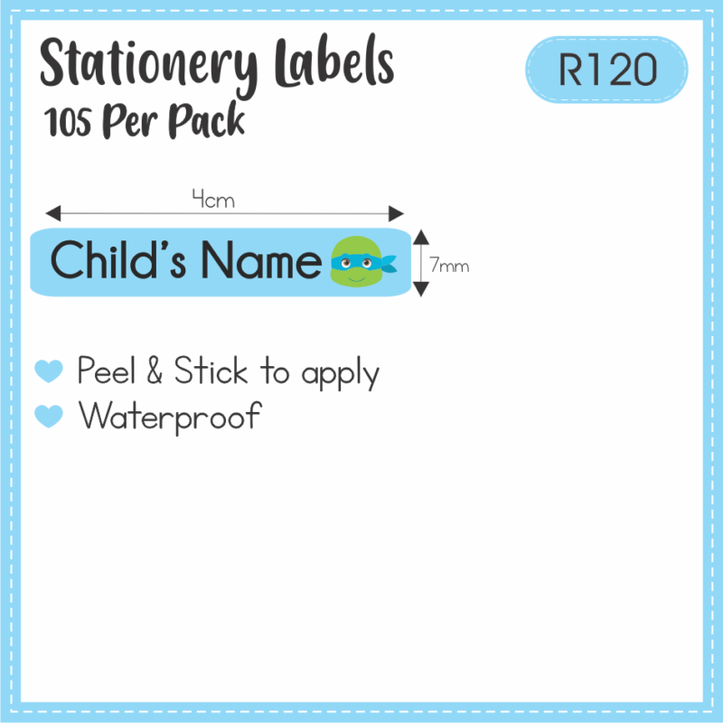 School & Stationery Labels – Loads of Labels
